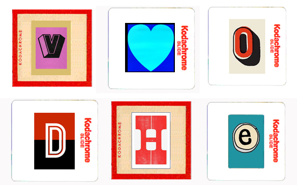 35mm LETTER SLIDES | FMRR